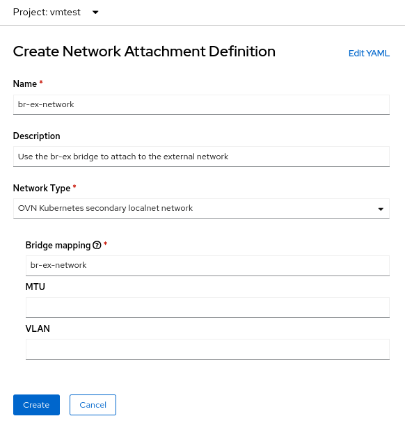 Red Hat Openshift Virtualization Configuring Virtual Machines To Use External Networks